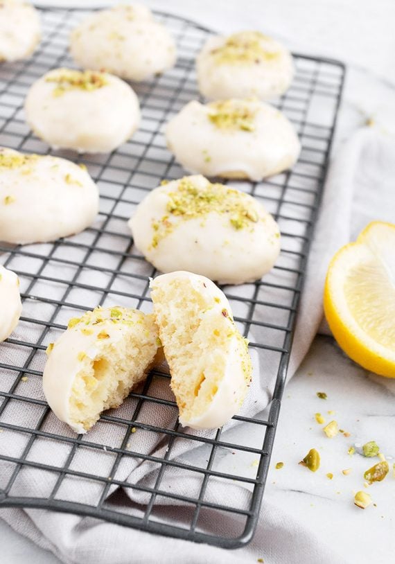 Glazed Italian Lemon Cookies - Seasons and Suppers