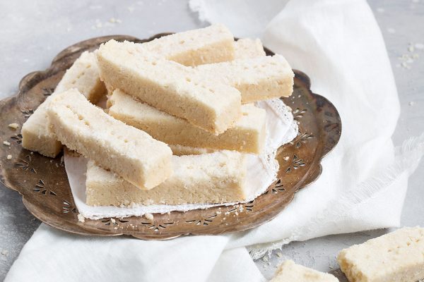 Easy Sheet Pan Shortbread Cookies - Seasons and Suppers