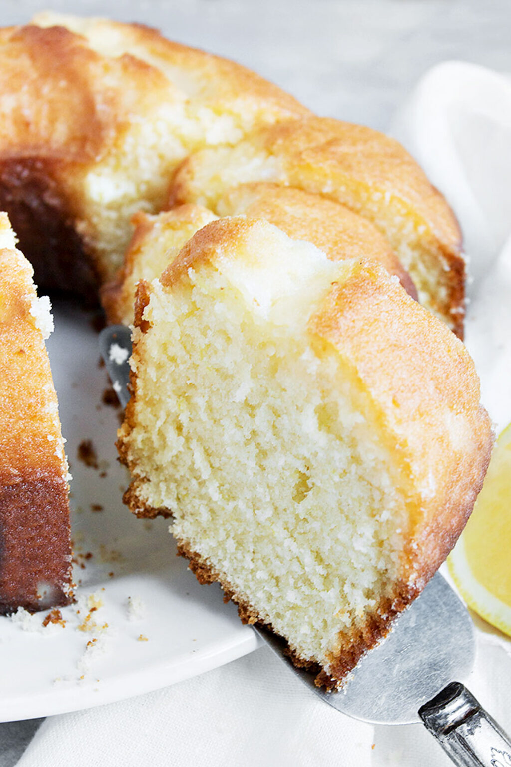 East 62nd Street Lemon Cake - Seasons and Suppers