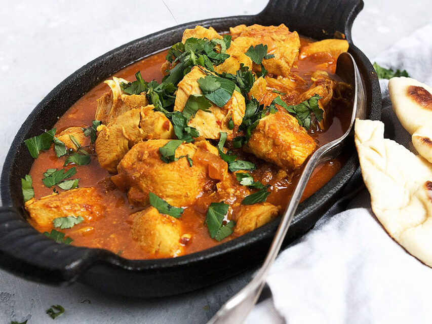 Easy Chicken Vindaloo - Seasons and Suppers