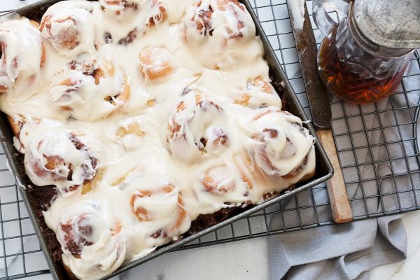 Maple Cinnamon Rolls - Seasons and Suppers