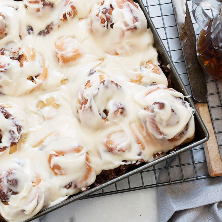 Maple Cinnamon Rolls - Seasons and Suppers