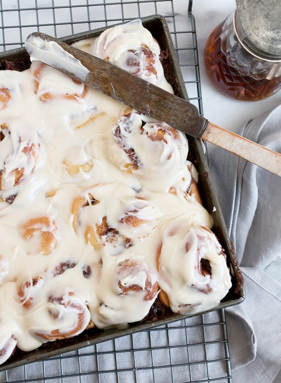 Maple Cinnamon Rolls - Seasons and Suppers