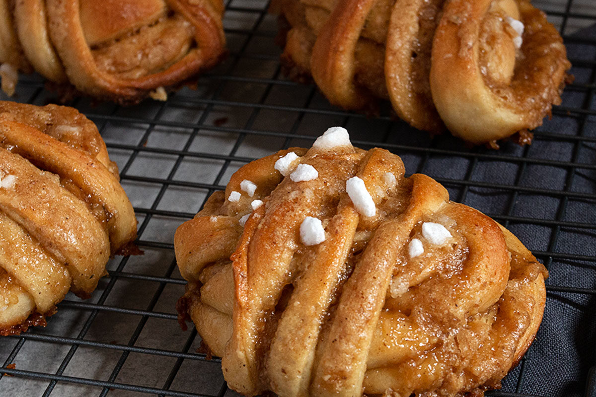 Maple Twist Rolls - Seasons and Suppers
