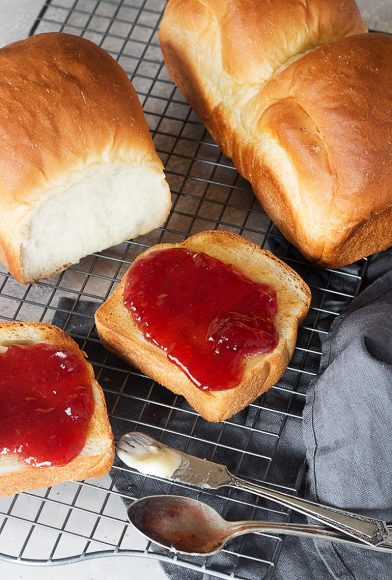 Shokupan (Japanese Sandwich and Toasting Bread) - Seasons and Suppers