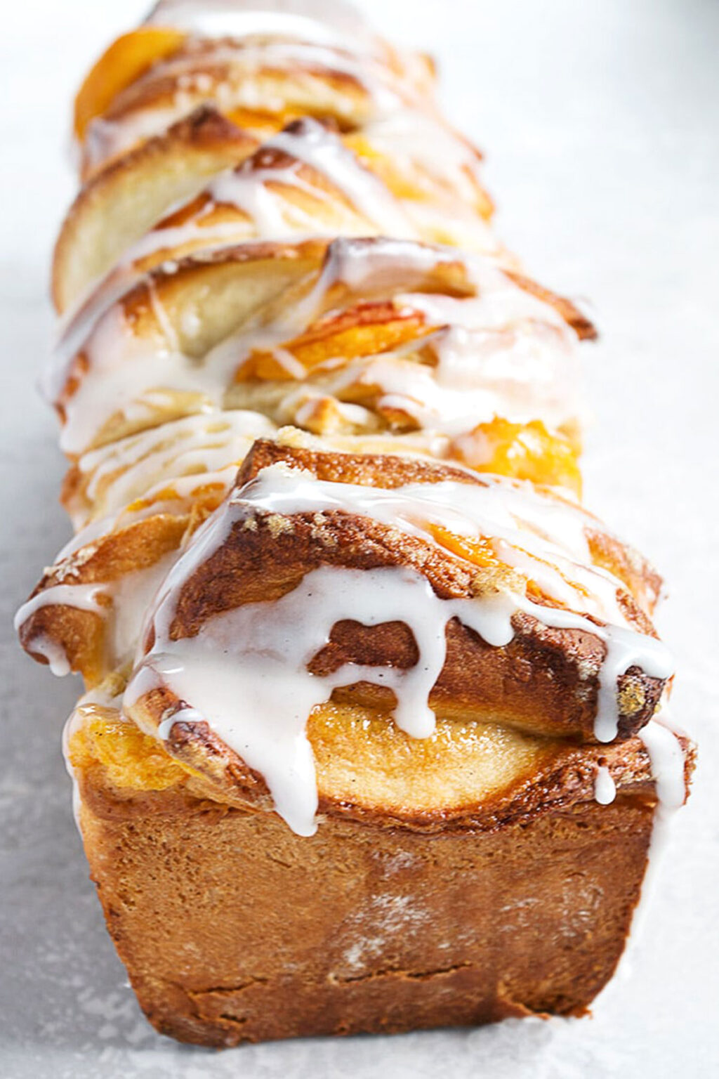 Peach Pull Apart Bread - Seasons and Suppers