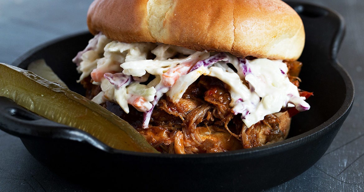 Slow Cooker Pulled Pork Recipe - Seasons and Suppers