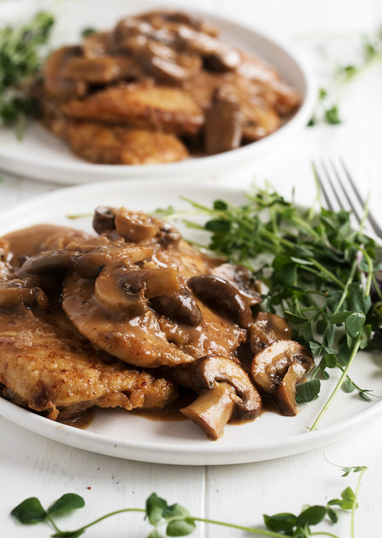 Classic Chicken Marsala - Seasons and Suppers