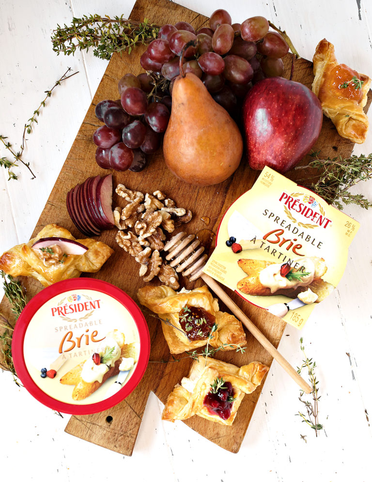 Easy Entertaining: Brie and Jam Puff Pastries - Seasons and Suppers