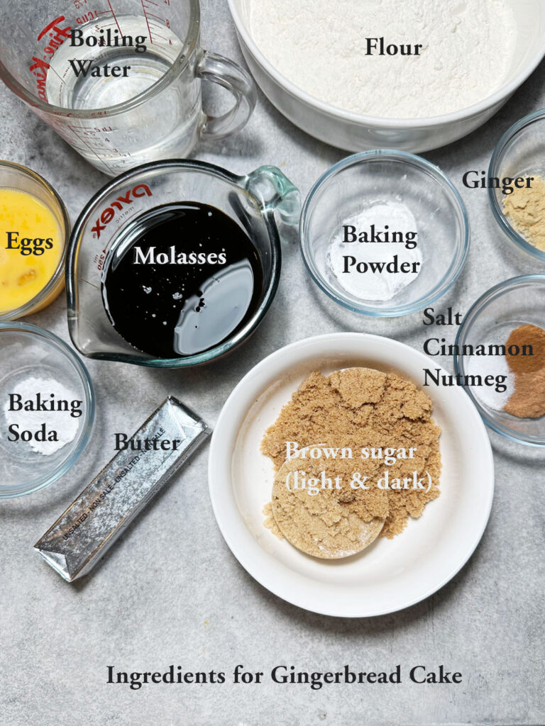 Classic Gingerbread Cake - Seasons and Suppers