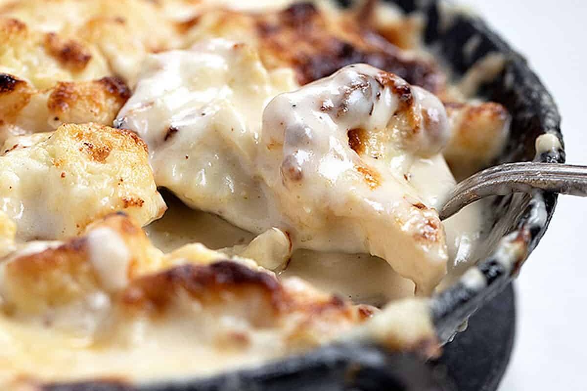 Classic Cauliflower Cheese - Seasons and Suppers