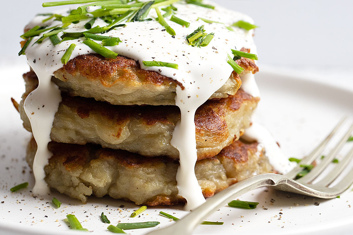 Traditional Boxty (Irish Potato Cakes) - Seasons and Suppers