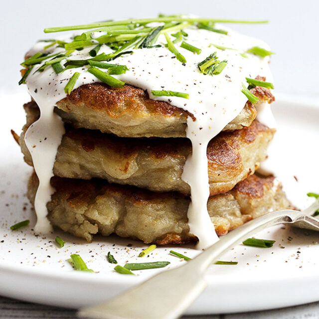 Traditional Boxty Irish Potato Cakes - Seasons and Suppers