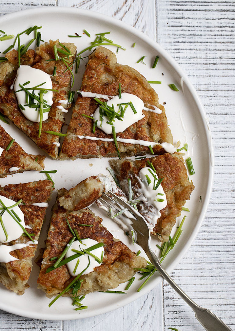 Traditional Boxty (Irish Potato Cakes) - Seasons and Suppers