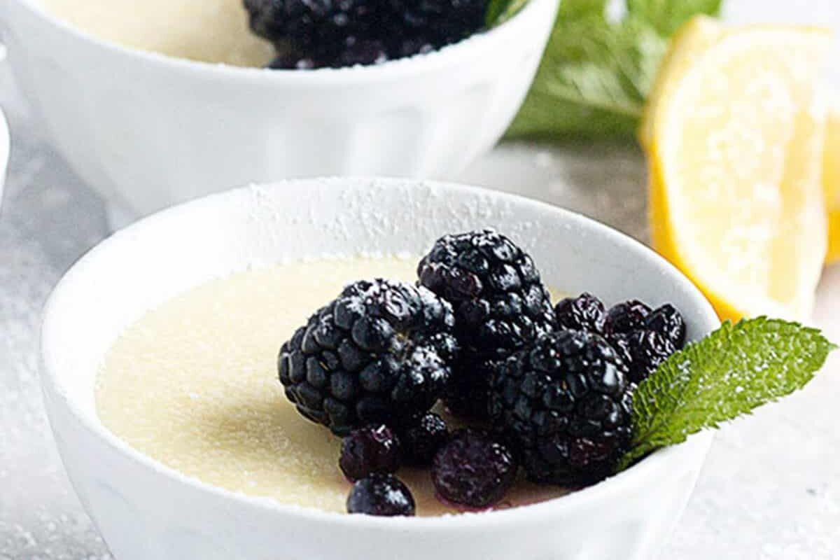 Simply Perfect Lemon Posset - Seasons and Suppers