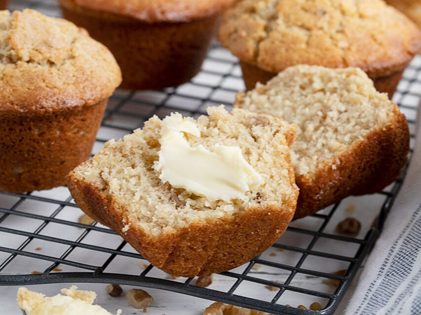 Maple Walnut Muffins - Seasons and Suppers