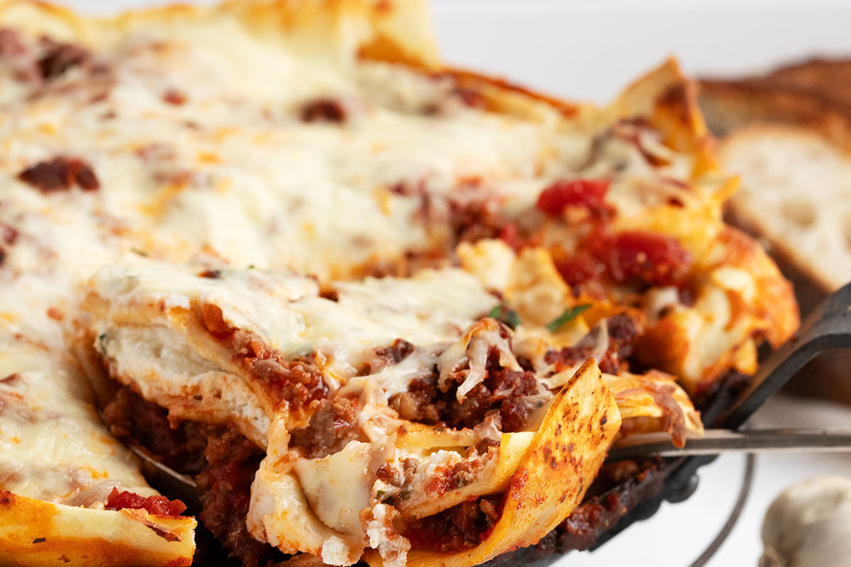 Fresh Pasta Lasagna - Seasons and Suppers