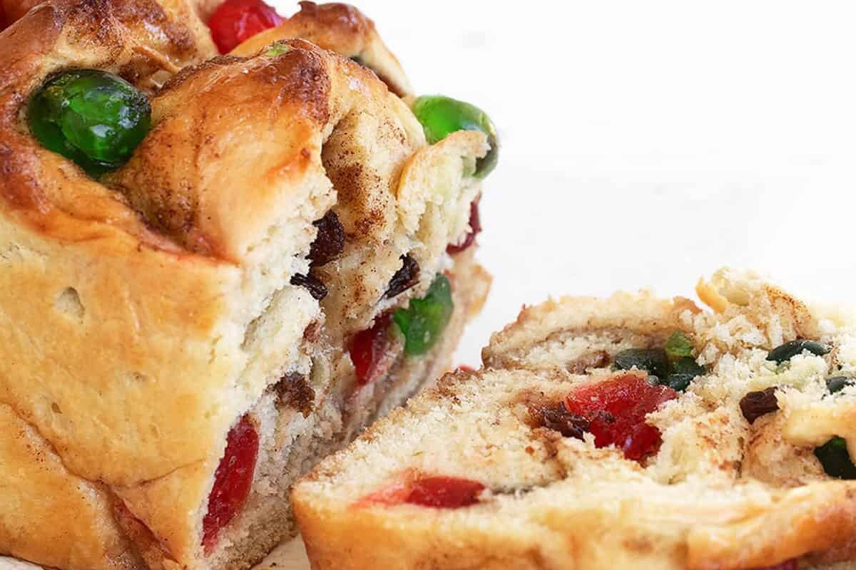 Candied Cherry Bread - Seasons and Suppers