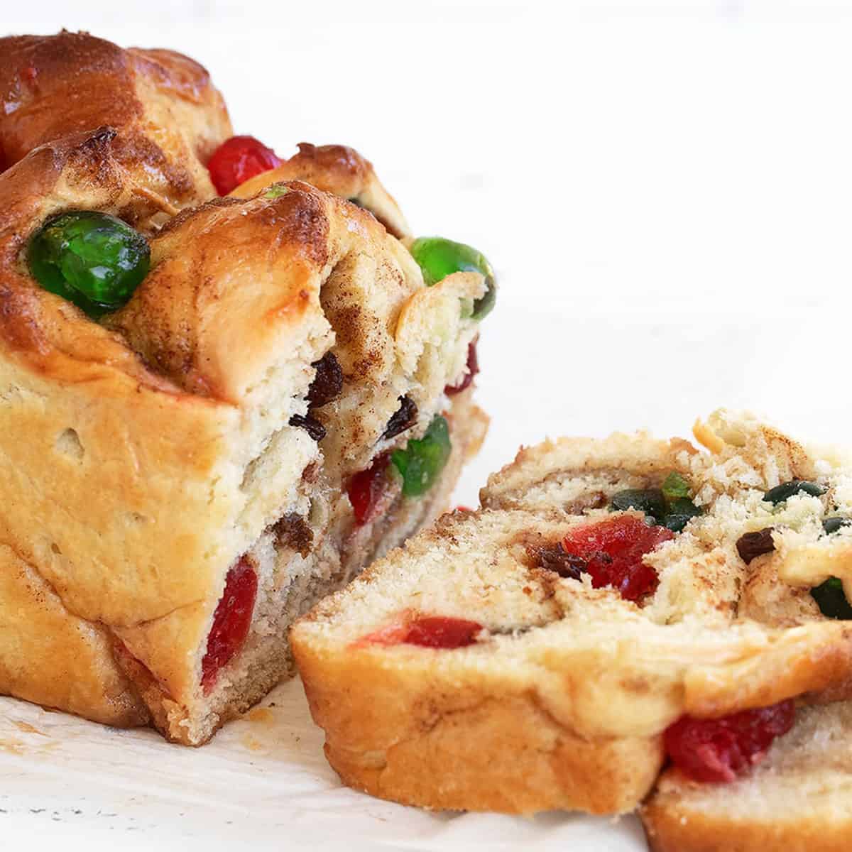 Candied Cherry Bread - Seasons and Suppers