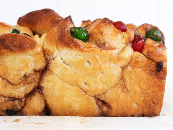 Candied Cherry Bread - Seasons and Suppers