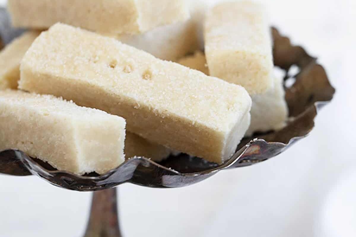 Easy Sheet Pan Shortbread Cookies - Seasons and Suppers