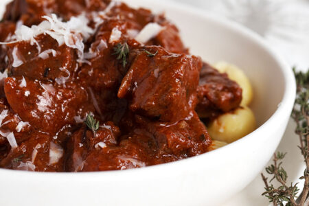 Italian Style Beef Goulash - Seasons and Suppers