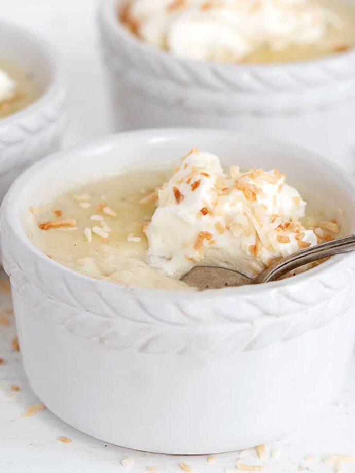 Lemon Meringue Pudding - Seasons and Suppers