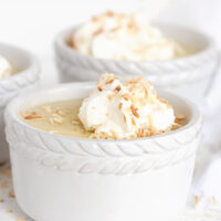 Coconut Cream Pudding - Seasons and Suppers