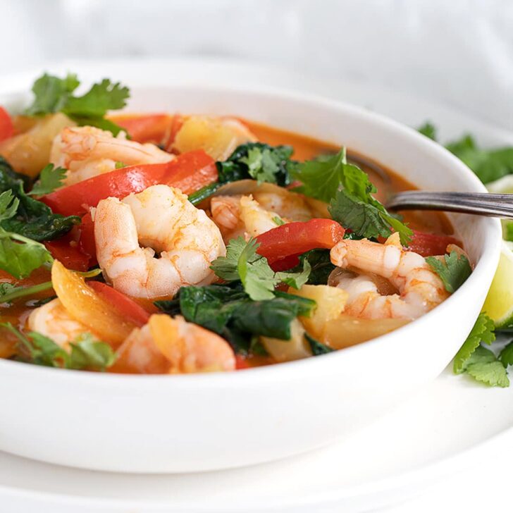 20-Minute Thai Red Curry Shrimp - Seasons and Suppers