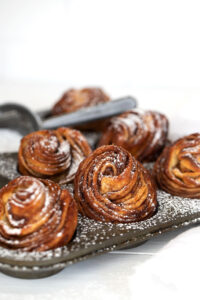 Cinnamon Sugar Cruffins - Seasons and Suppers