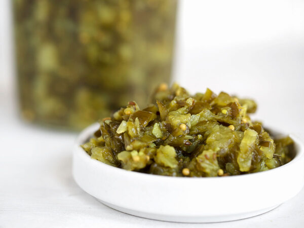 Dill Pickle Relish - Seasons and Suppers