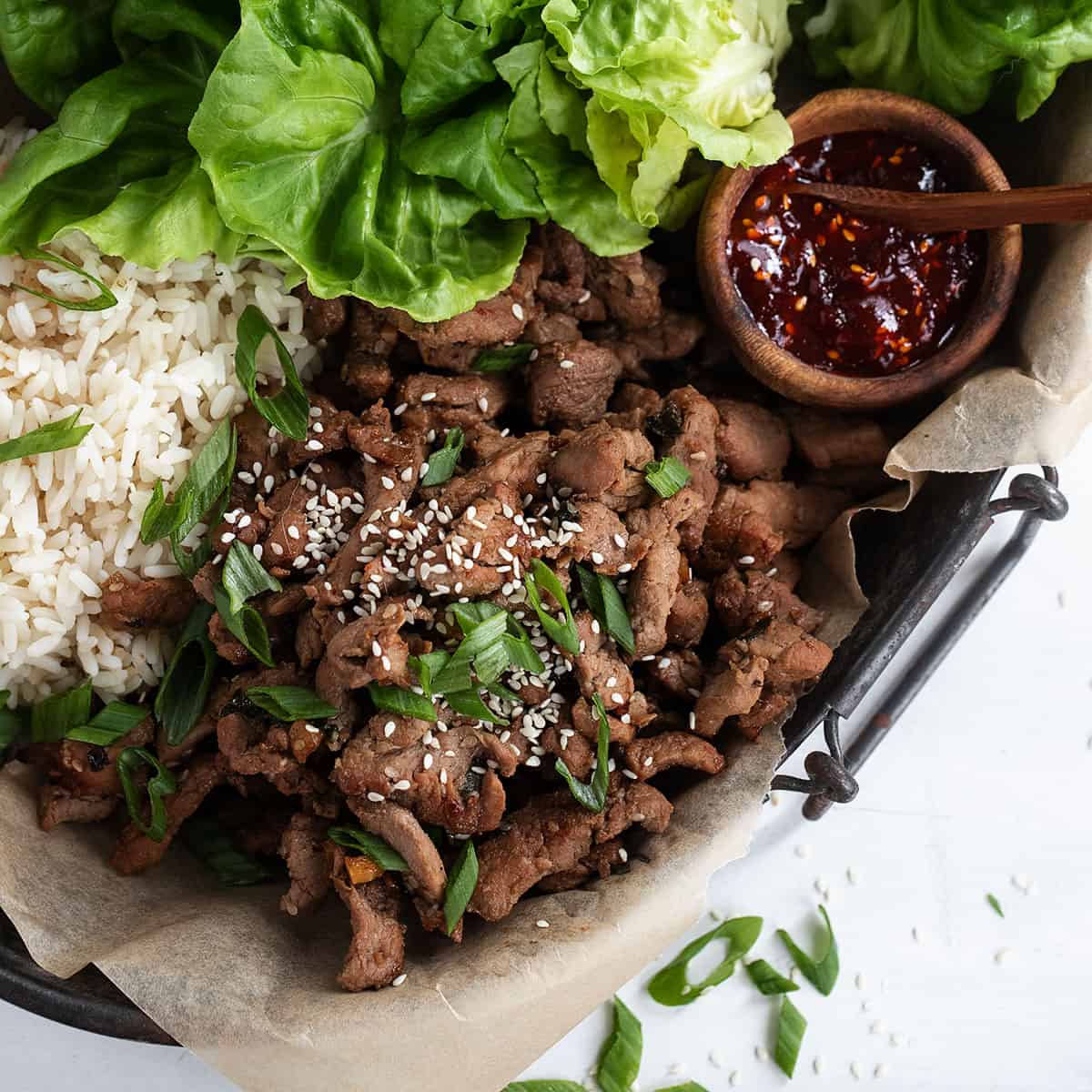 Bulgogi Lettuce Wraps