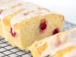 Glazed Cranberry Lemon Loaf - Seasons and Suppers