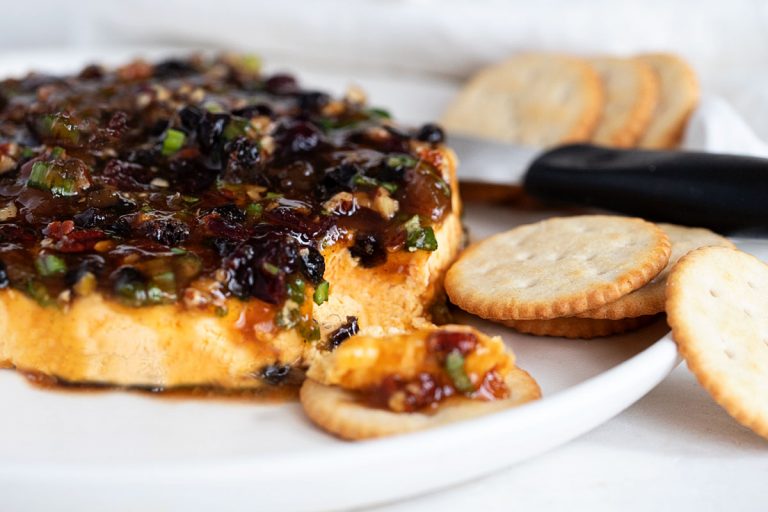 Mango Curry Cream Cheese Spread - Seasons and Suppers