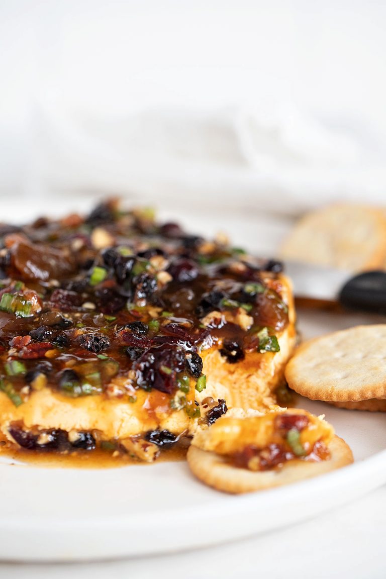 Mango Curry Cream Cheese Spread - Seasons and Suppers