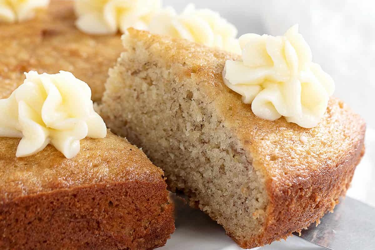 Banana Snack Cake - Seasons and Suppers