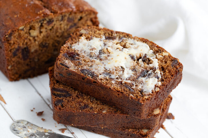 Date Nut Bread - Seasons and Suppers