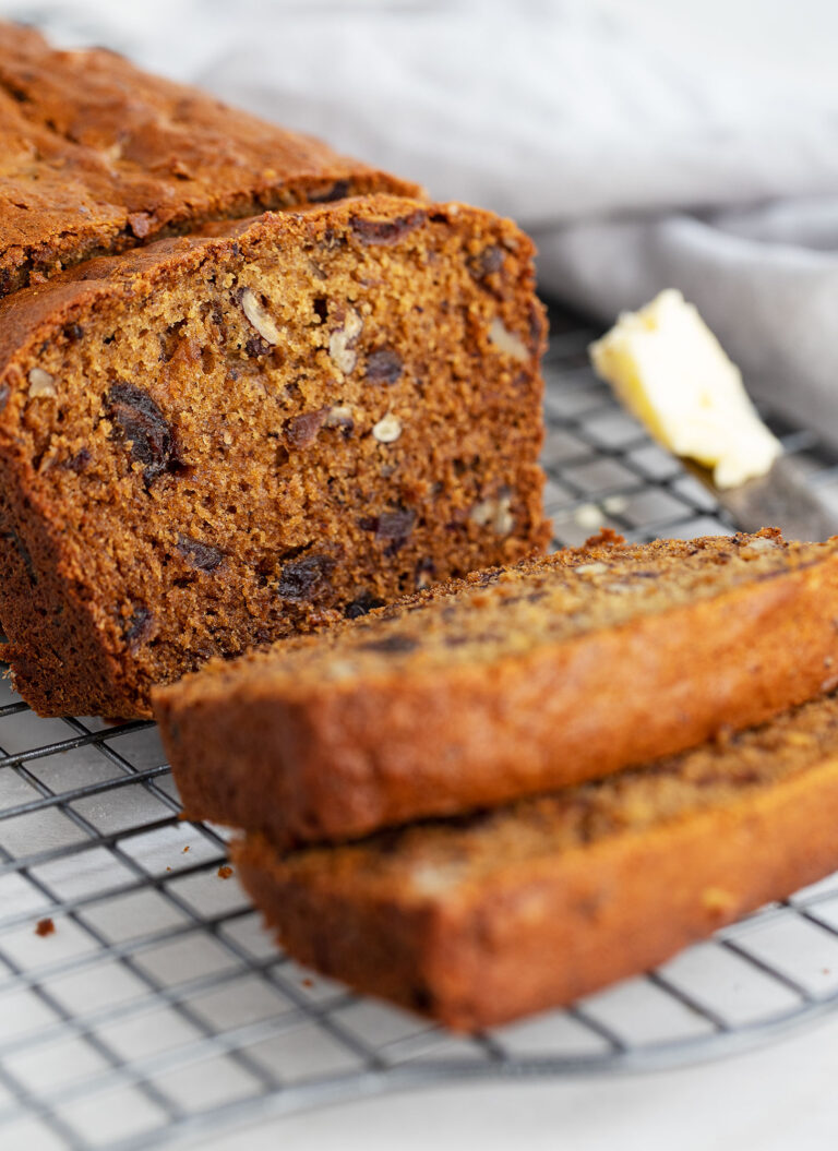 Old-Fashioned Date Nut Bread - Seasons and Suppers