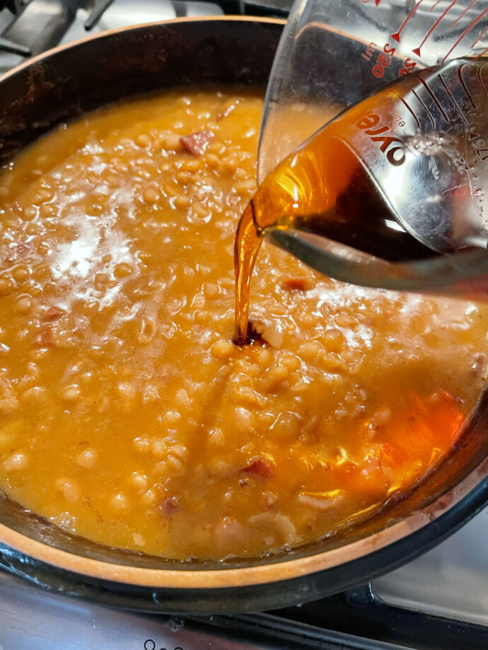 Maple Baked Beans - Seasons and Suppers