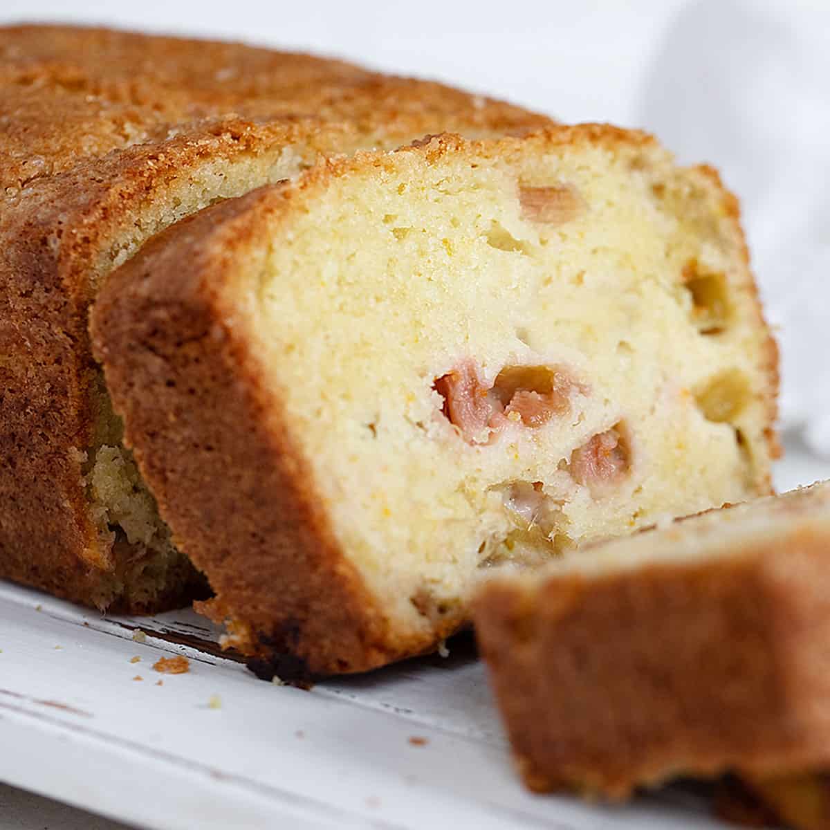 Rhubarb Loaf - Seasons and Suppers