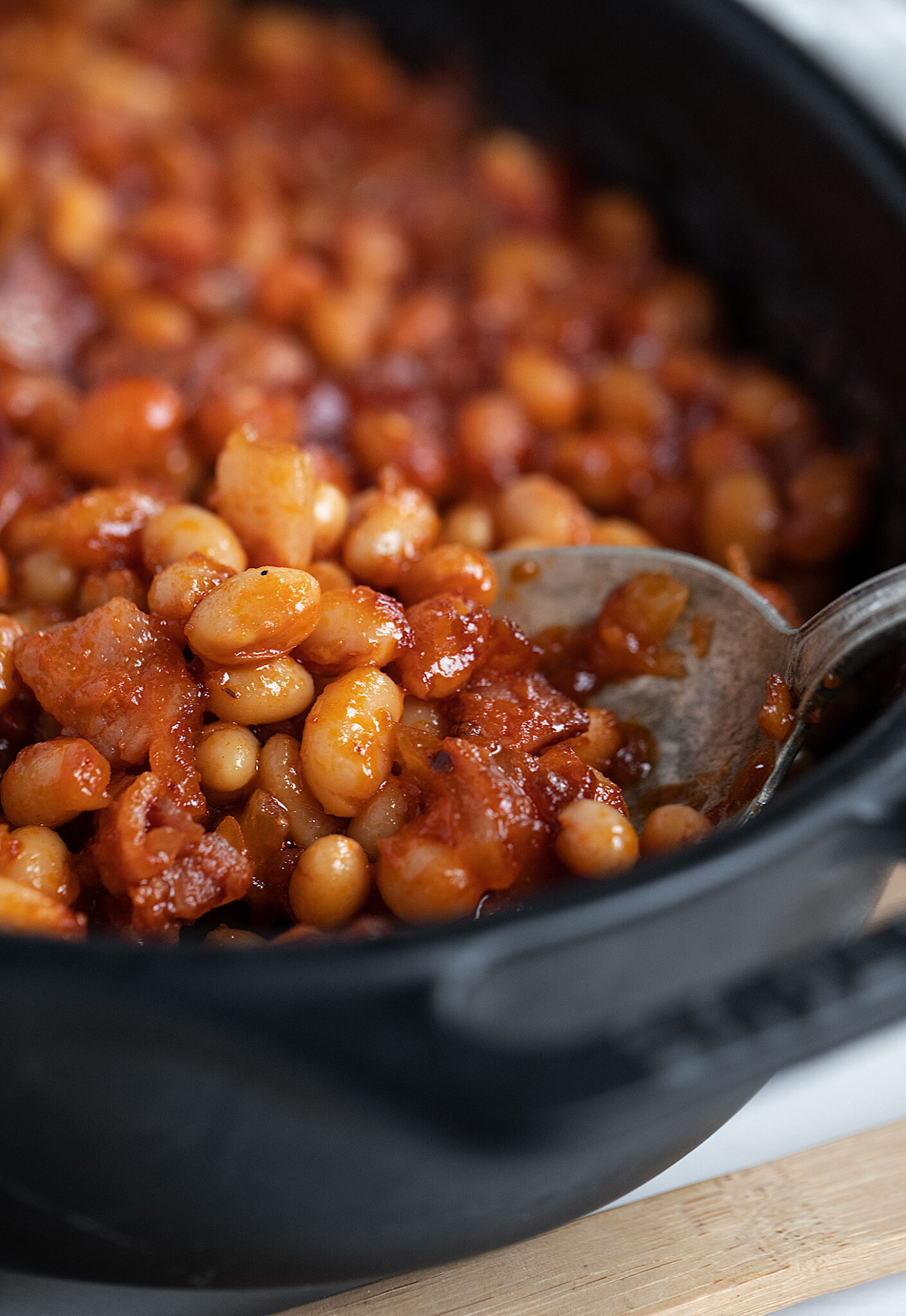 Sweet Sassy Baked Beans with Canned Beans - Seasons and Suppers