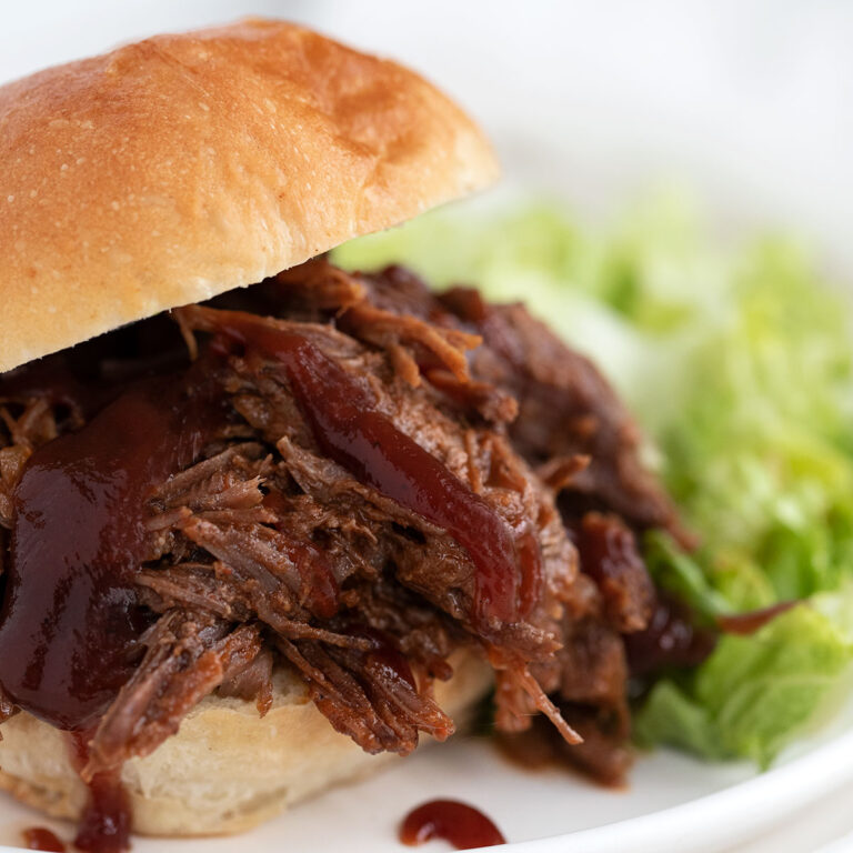 Low and Slow Oven BBQ Beef - Seasons and Suppers