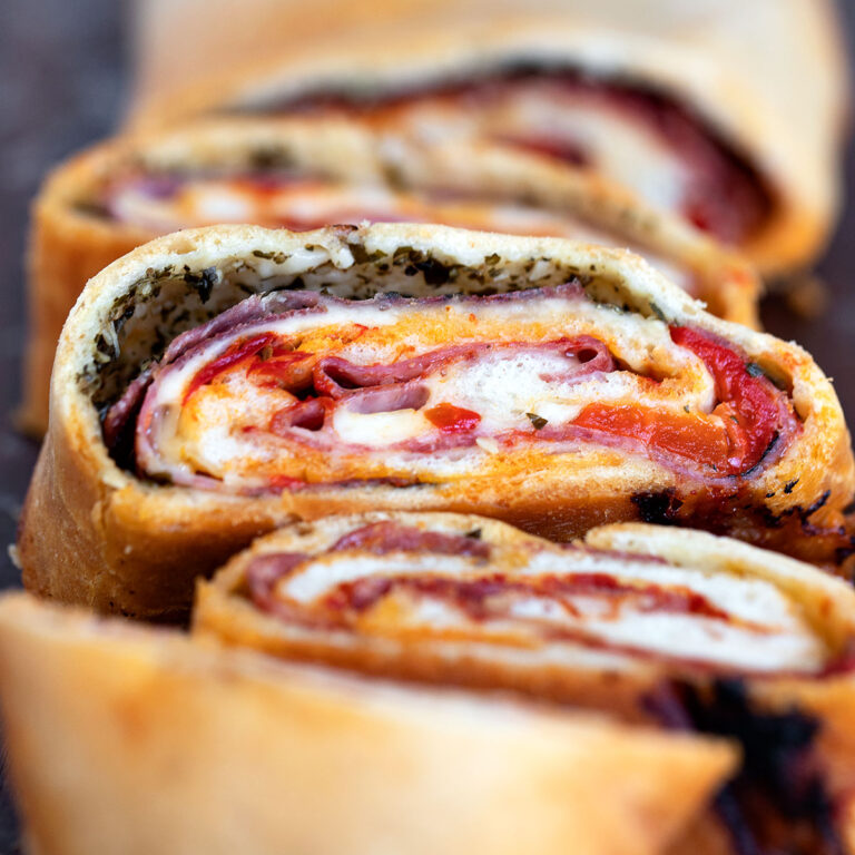 Classic Stromboli with Homemade Dough - Seasons and Suppers
