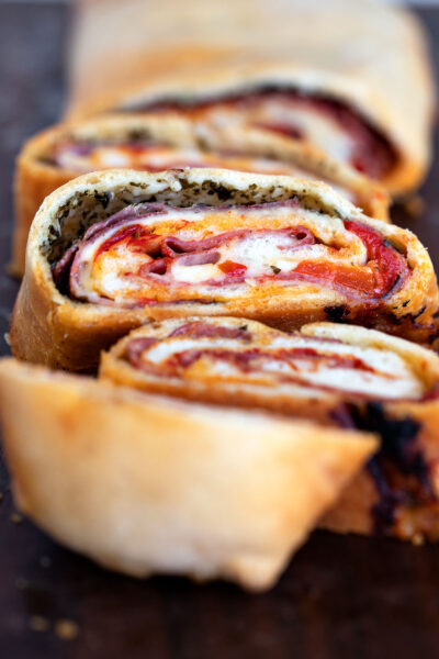 Classic Stromboli with Homemade Dough - Seasons and Suppers