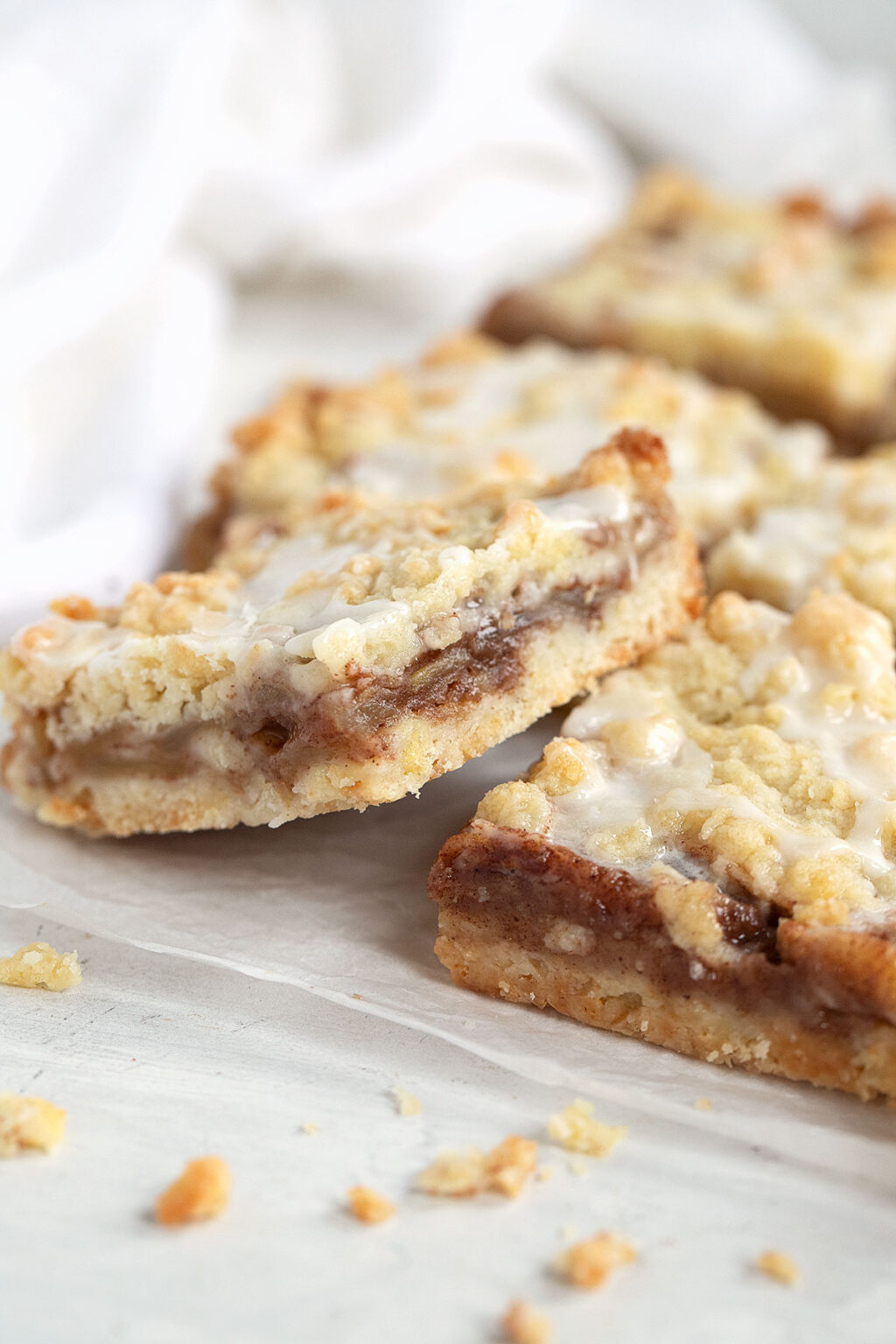 Apple Streusel Bars - Seasons and Suppers