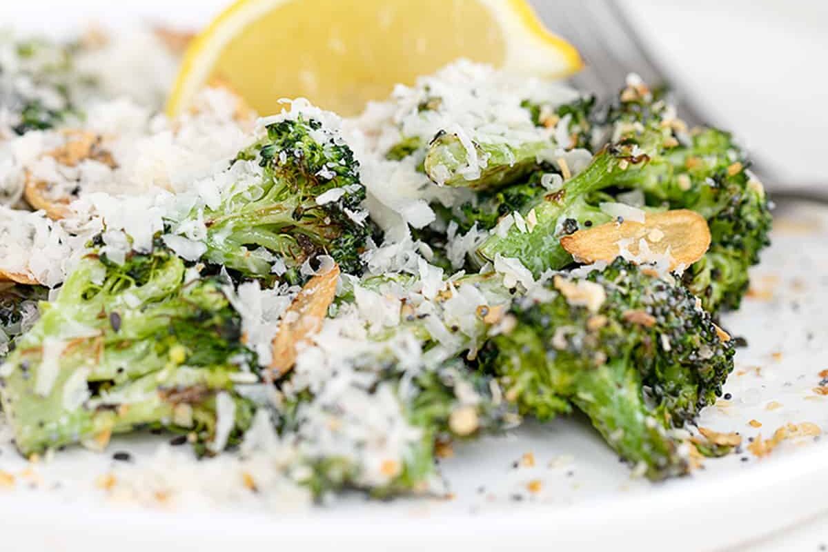 Roasted Broccoli Caesar Salad - Seasons and Suppers