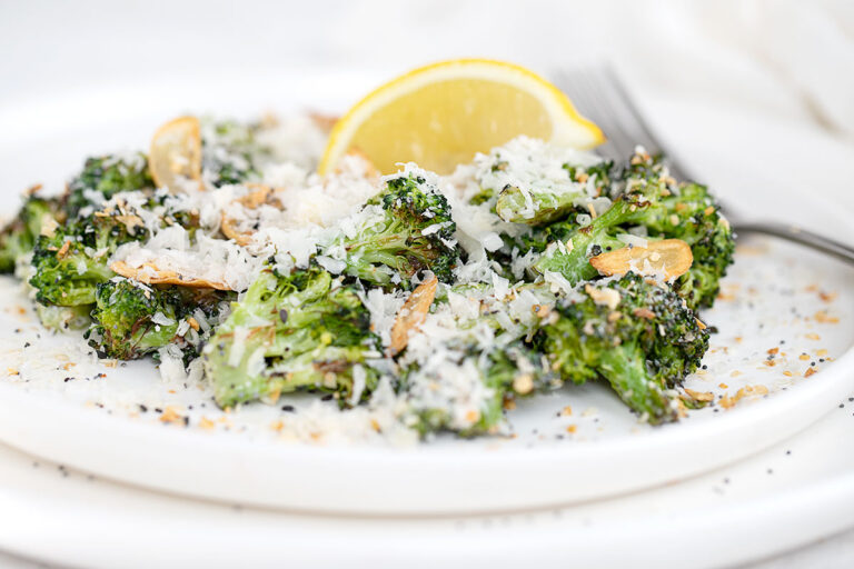 Roasted Broccoli Caesar Salad - Seasons and Suppers