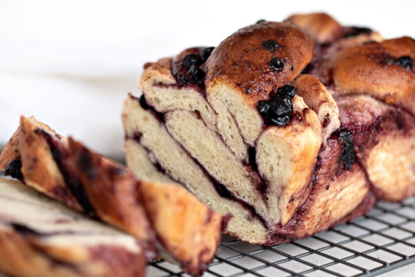Blueberry Swirl Bread - Seasons and Suppers