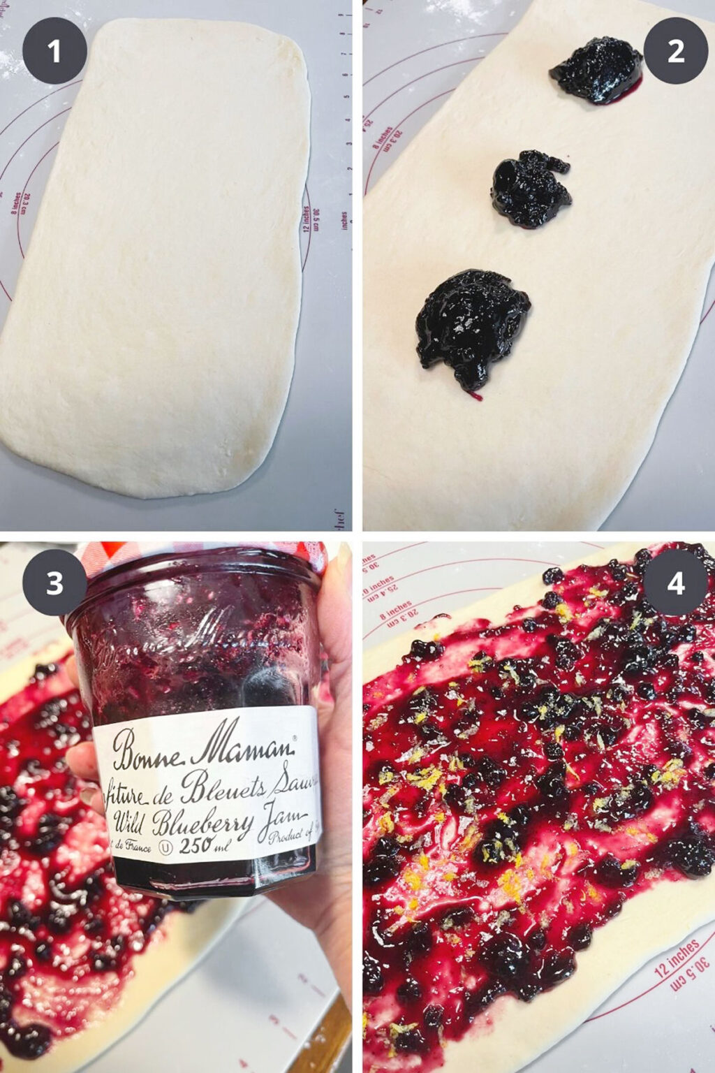 Blueberry Swirl Bread - Seasons and Suppers