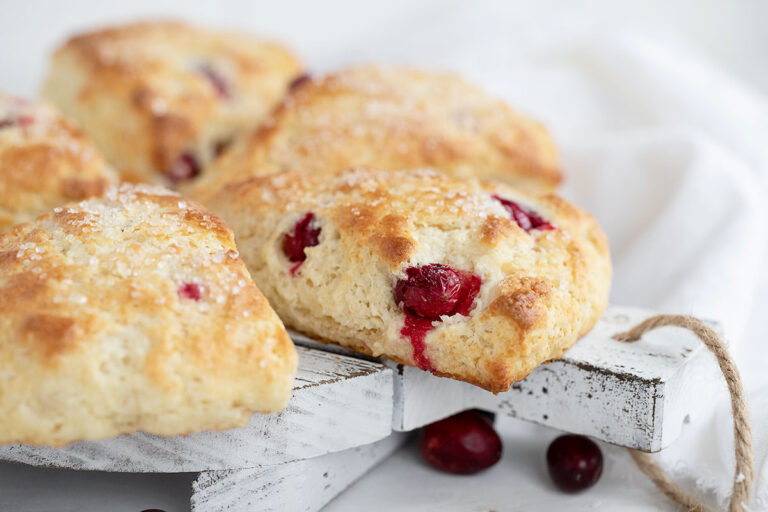 Cranberry Scones - Seasons and Suppers